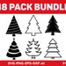 High Quality Christmas Tree SVG File, Clip Art Christmas Bundle Vector ...