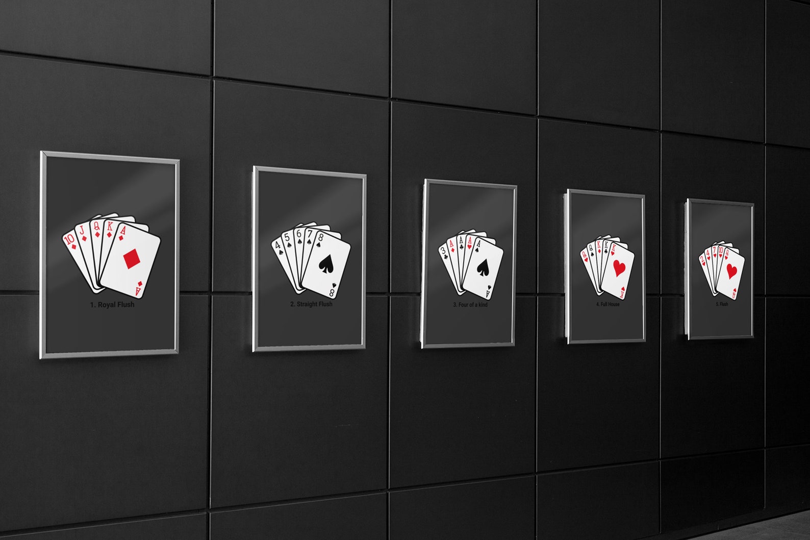 Playing Cards Svg, Aces Svg, Poker Cards Svg, Poker Hand Rankings Royal ...