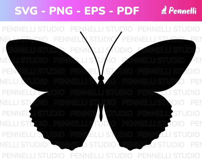 Layered Butterfly SVG, Butterfly SVG, Butterfly Silhouette, DIY ...
