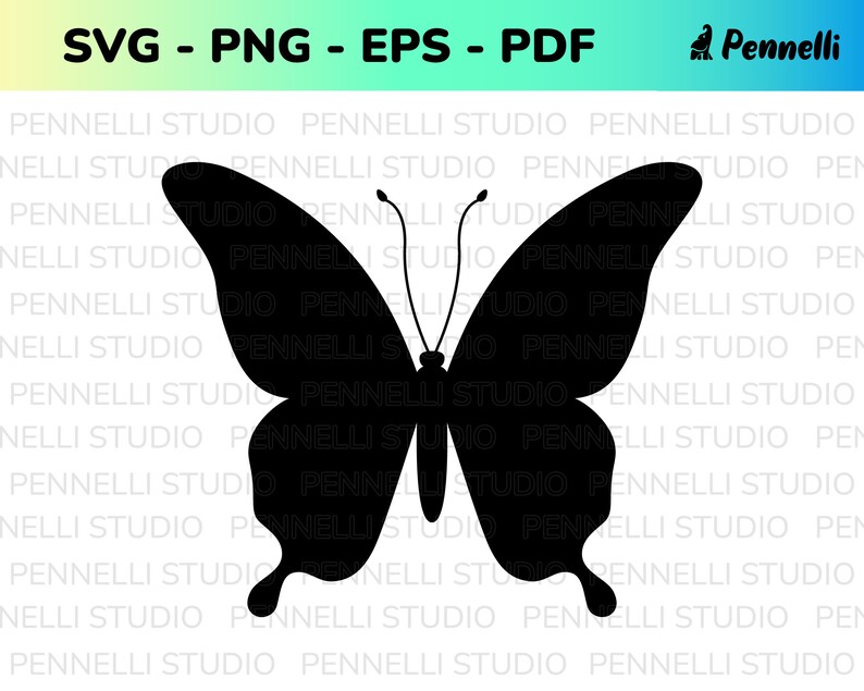 Butterfly SVG, Layered Butterfly SVG, Butterfly Silhouette, DIY Butterfly Gifts, Butterfly ...