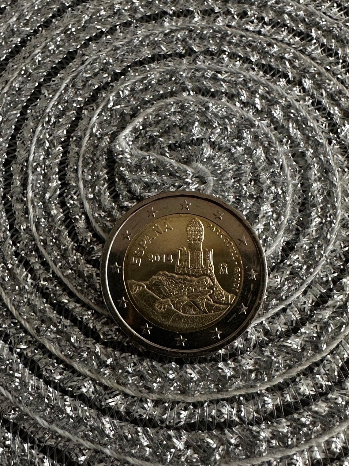 Rare 2014 Spanish 2 Euro Coin - Etsy