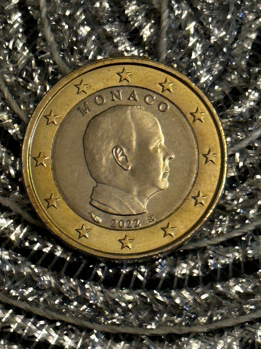Rare 1 Euro From Monaco - Etsy