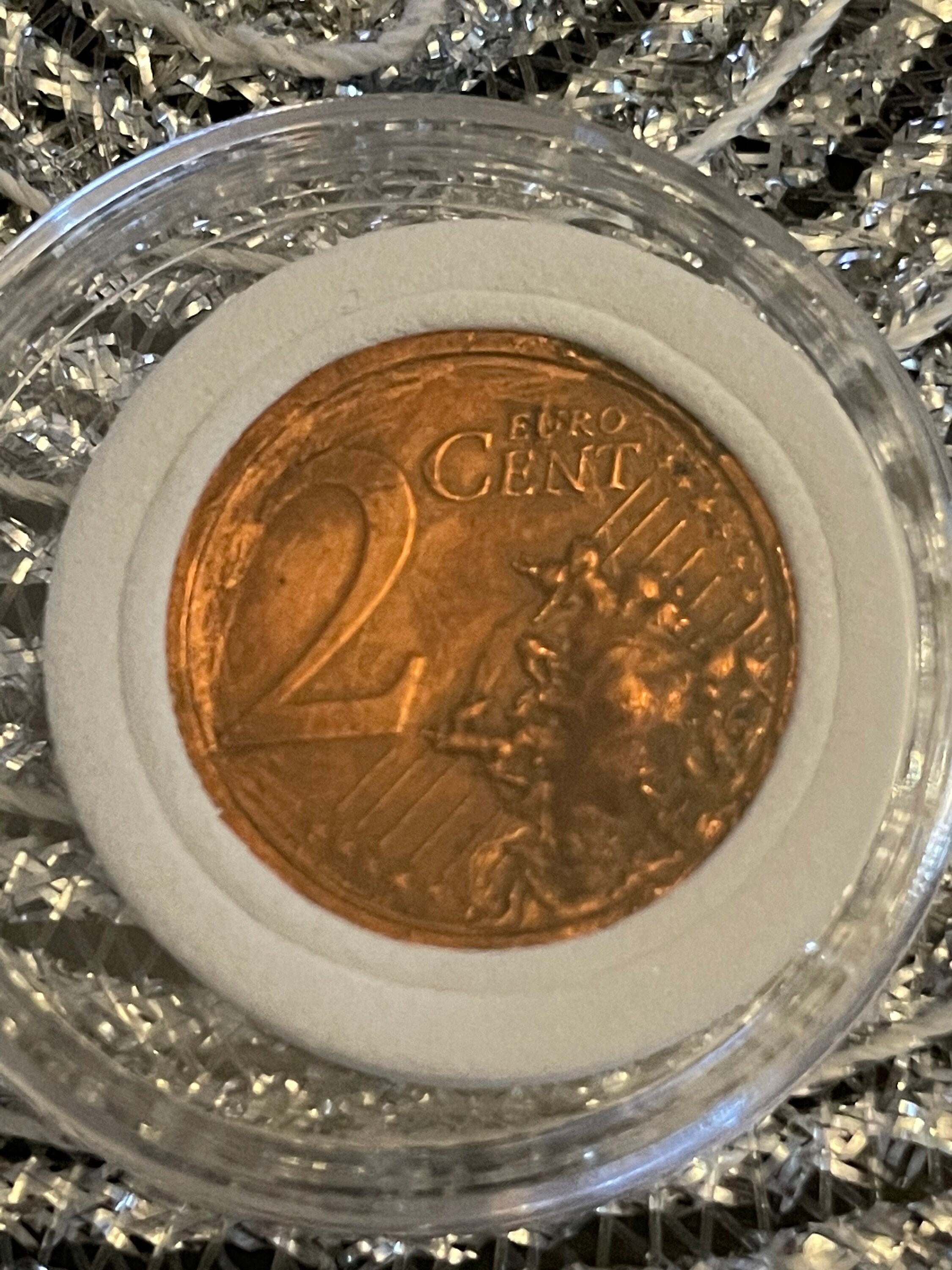 Multiple Errors 2 Euro Cent Coin - Etsy