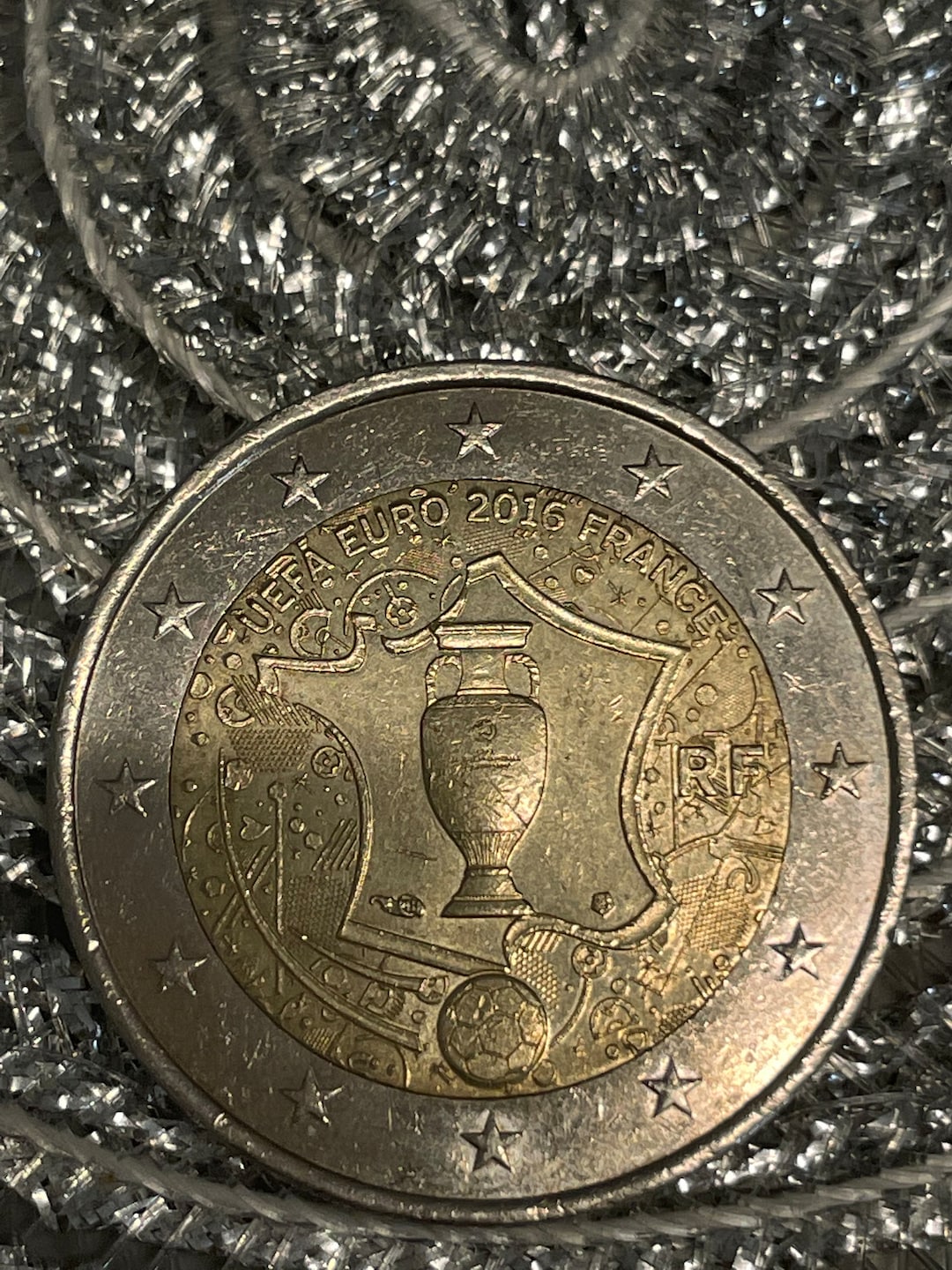 Pièce UEFA Euro 2016 France 2 euros - Etsy France