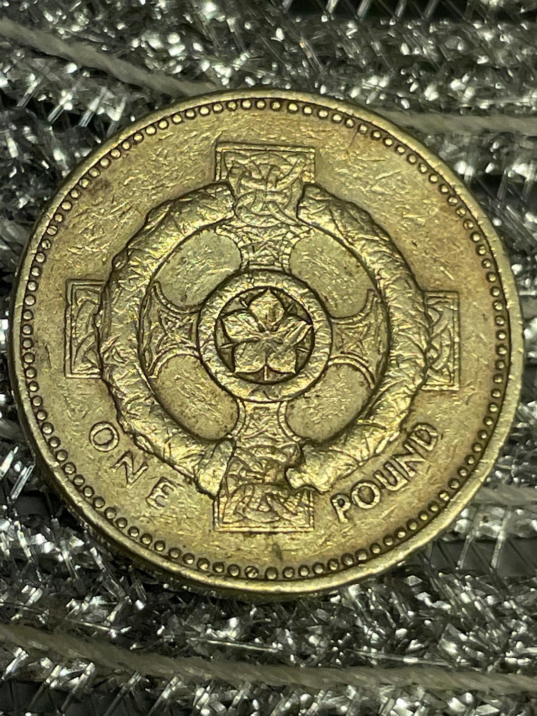 2001 British Pound. Rare Beautiful Coin - Etsy