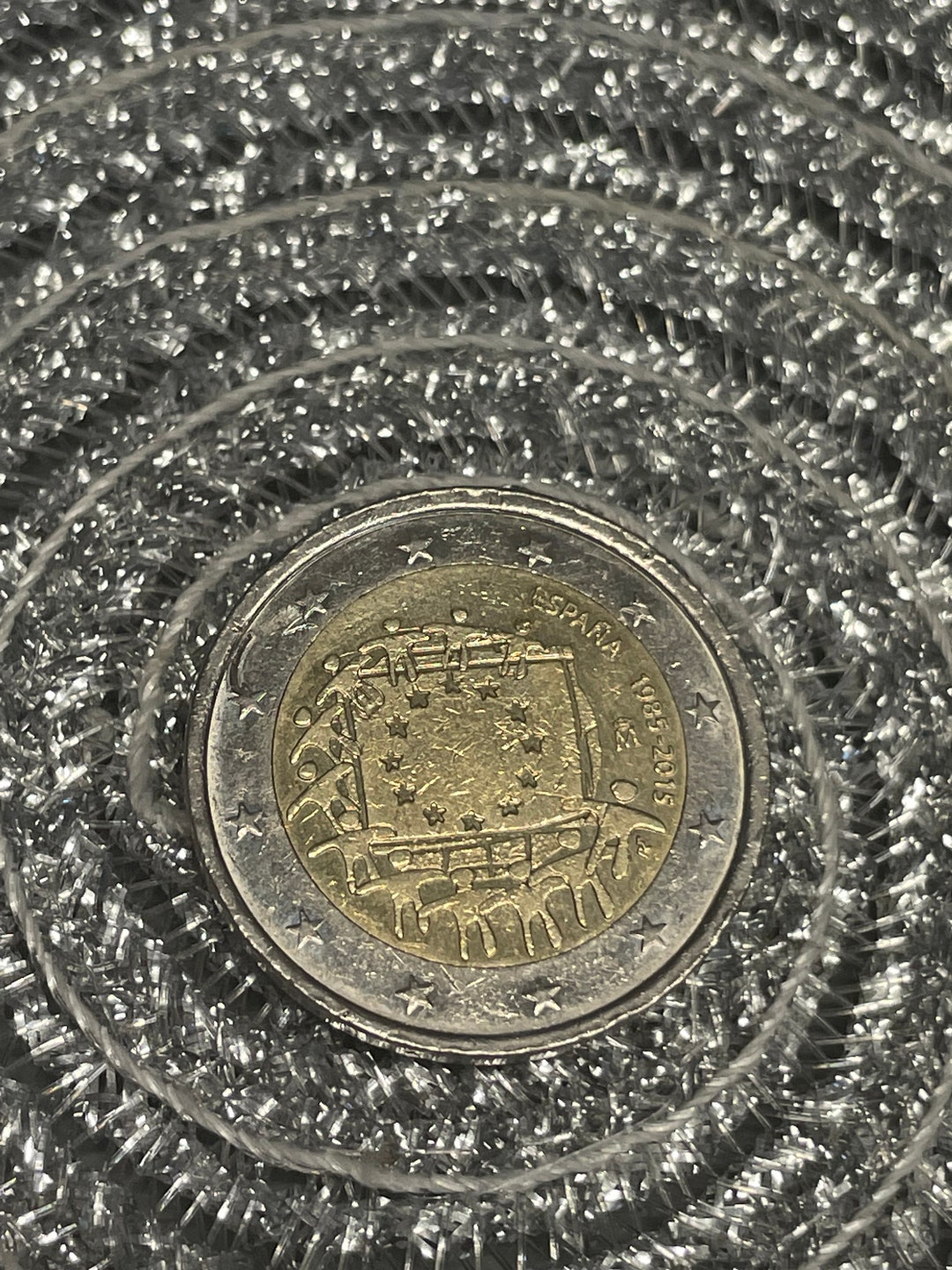 Commemorative Spanish 2 Euro Coin - Etsy