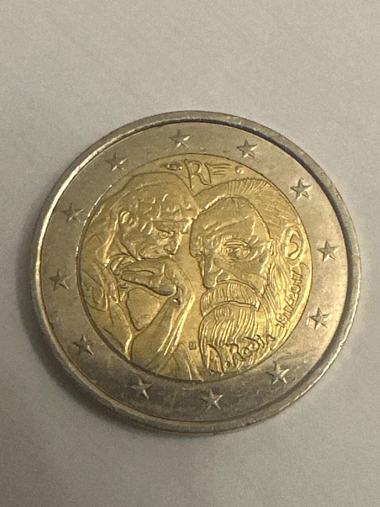 Rare 2 Euro Coin - Etsy