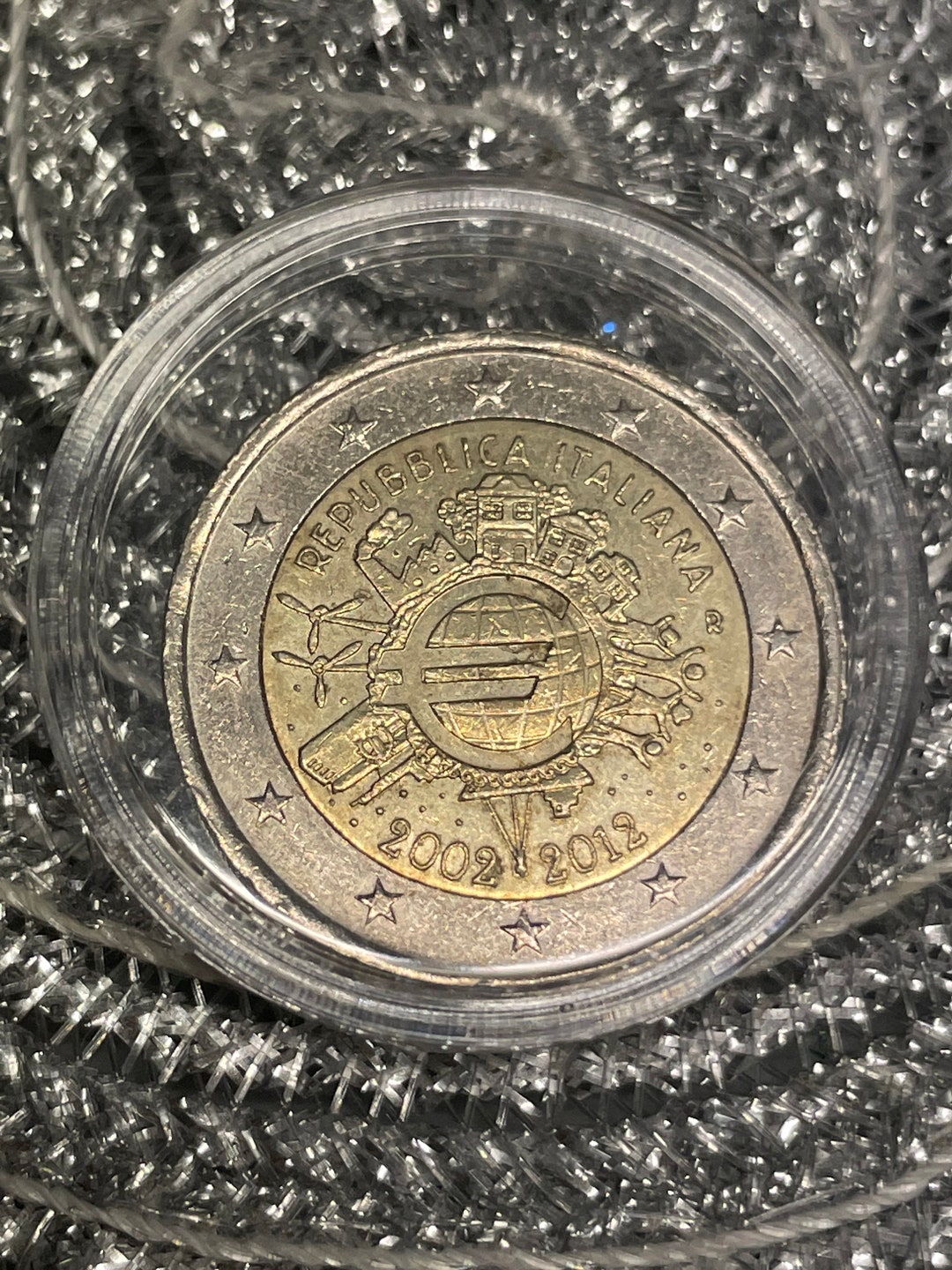 Italian Commemorative 2 Euro Coin - Etsy