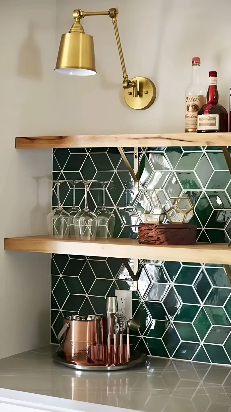 Custom Floating Shelves Wood Shelving Unit for Wall Shelf Decor Wall ...