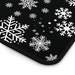 Desk Mat, Office Work Snowflake Pattern, Work From Home, Stylish Winter ...
