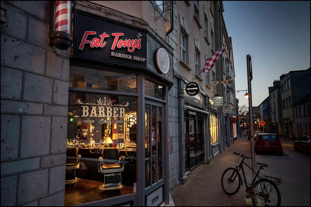 Fat Tony's Barber Shop, Old Fashion, Barber Shop, Galway Ireland, Wall ...