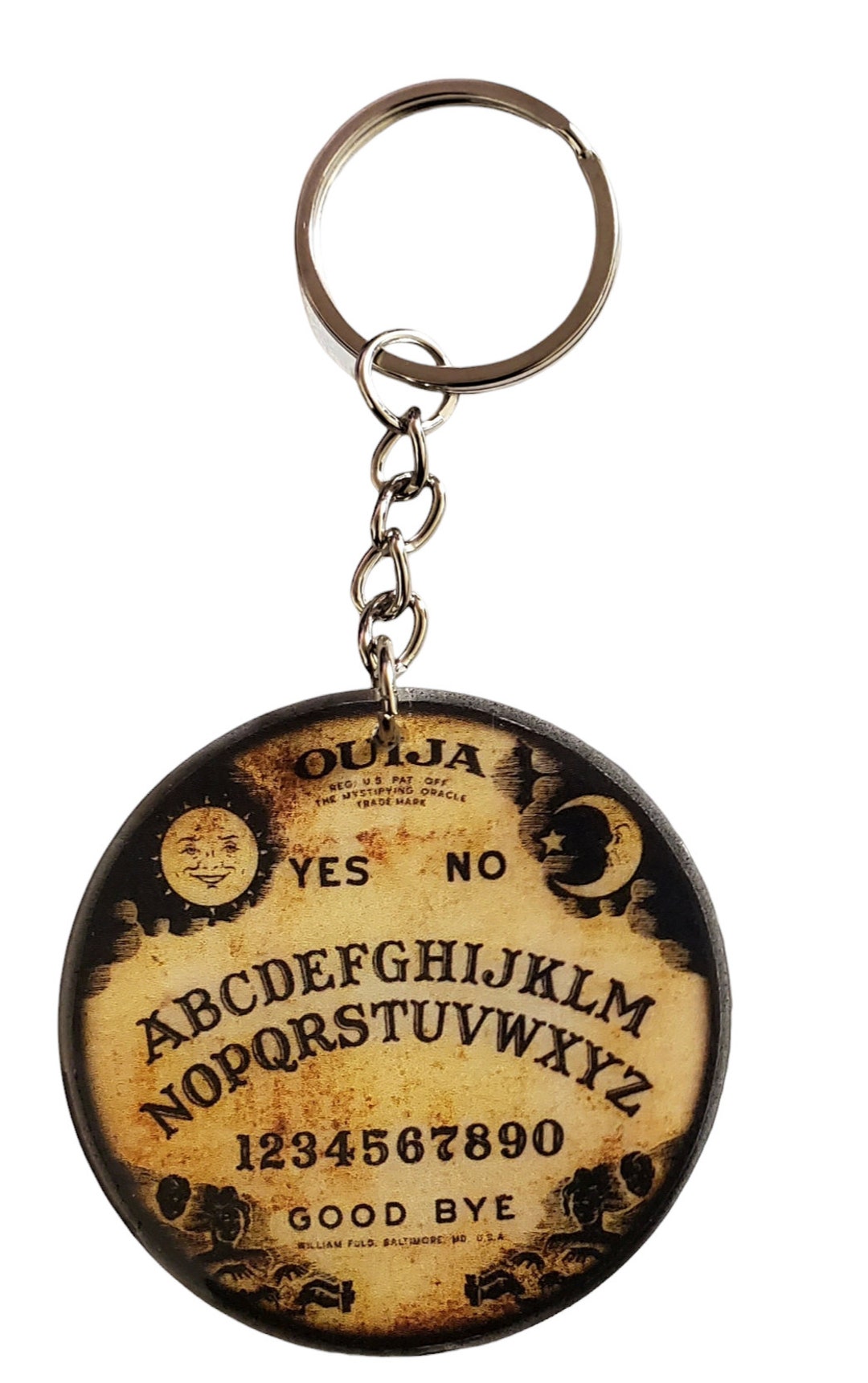 Ouija Board Keychain - Etsy