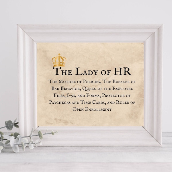 Hr Office Signs - Etsy