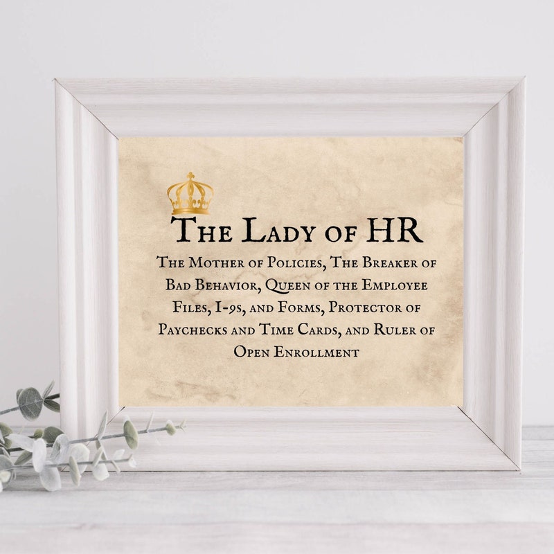 Hr Office Signs - Etsy