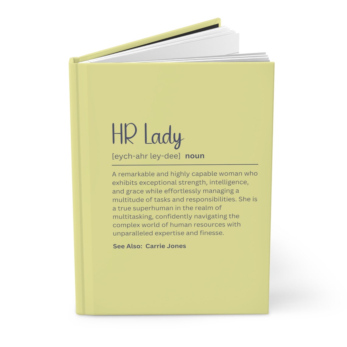 Personalized Human Resources Gift, Notebook HR Coworker Gift, Funny HR ...