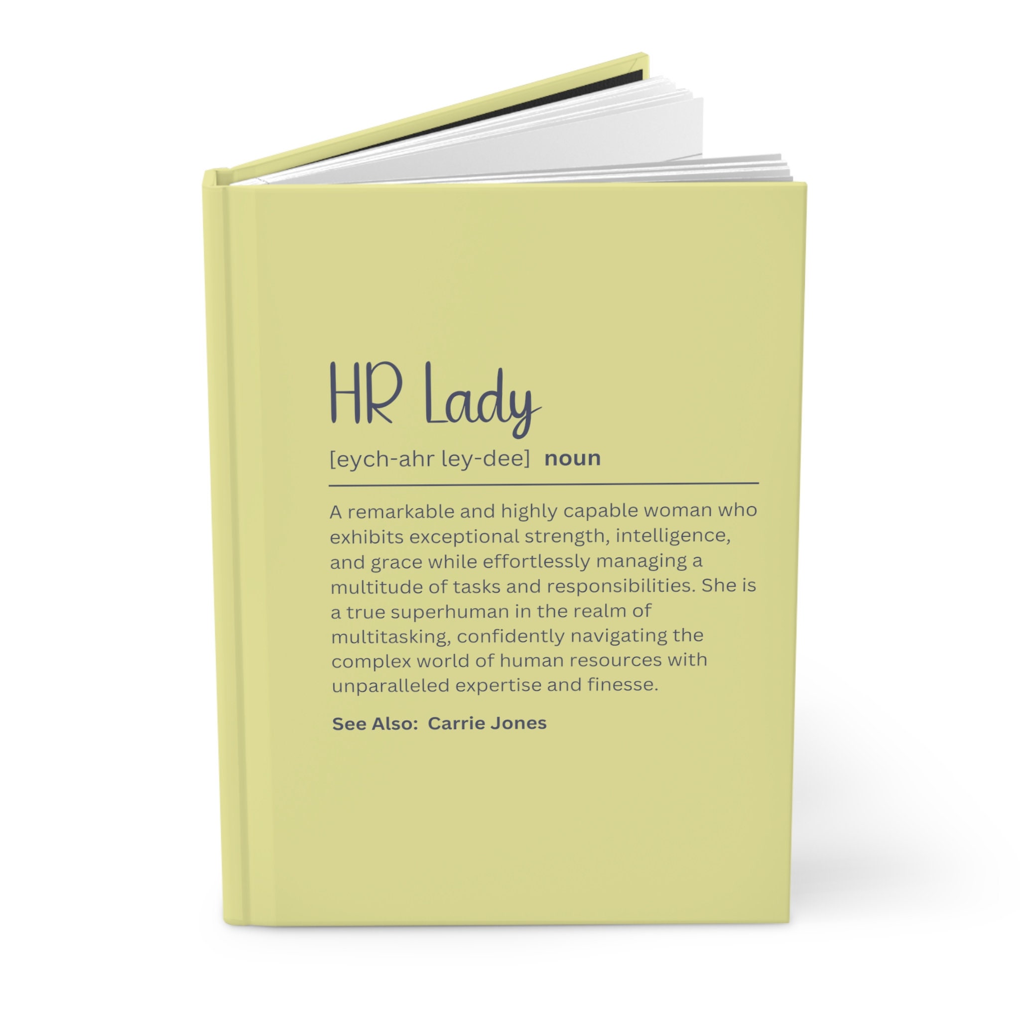 Personalized Human Resources Gift, Notebook HR Coworker Gift, Funny HR ...