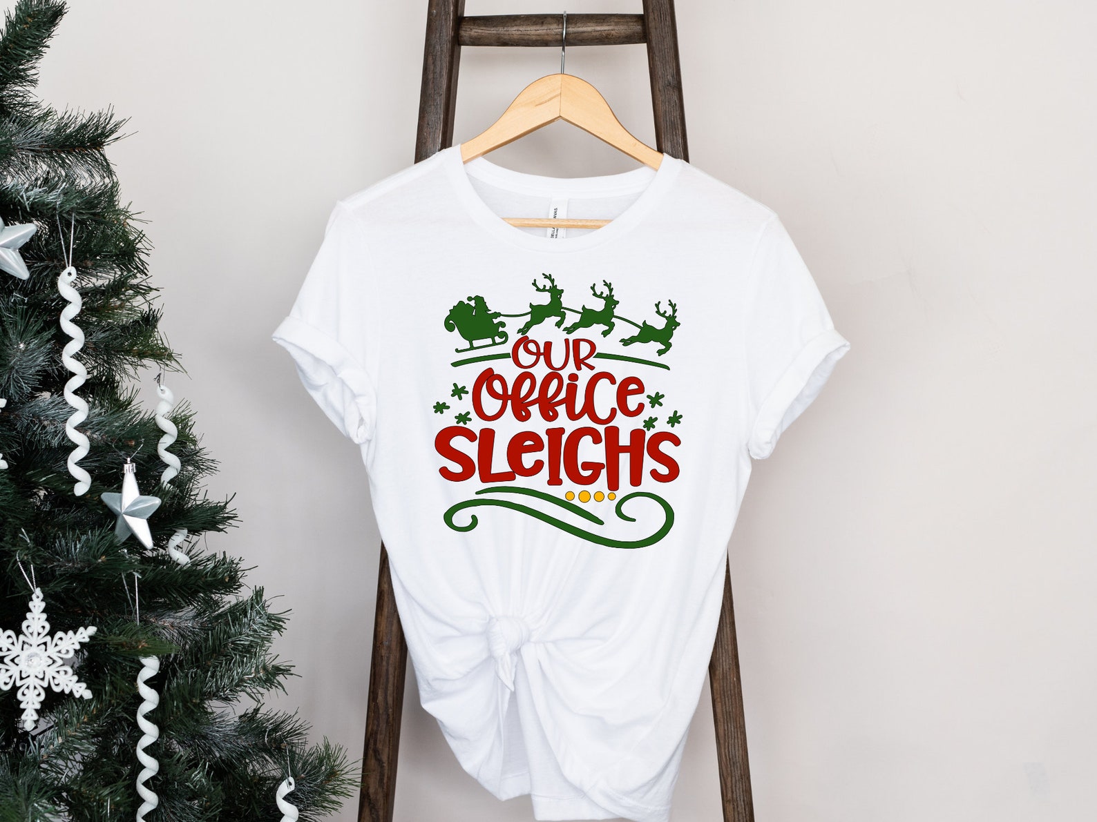 Office Christmas Matching Tshirts, Christmas Matching Office Outfits ...