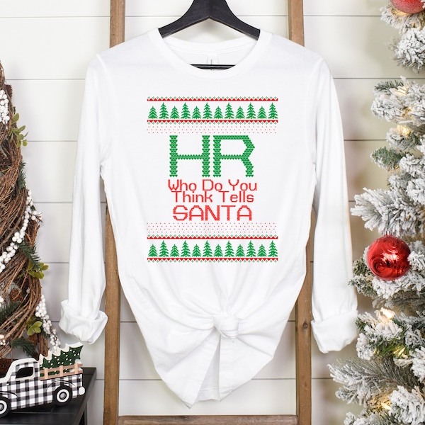Hr Holiday Sweater - Etsy