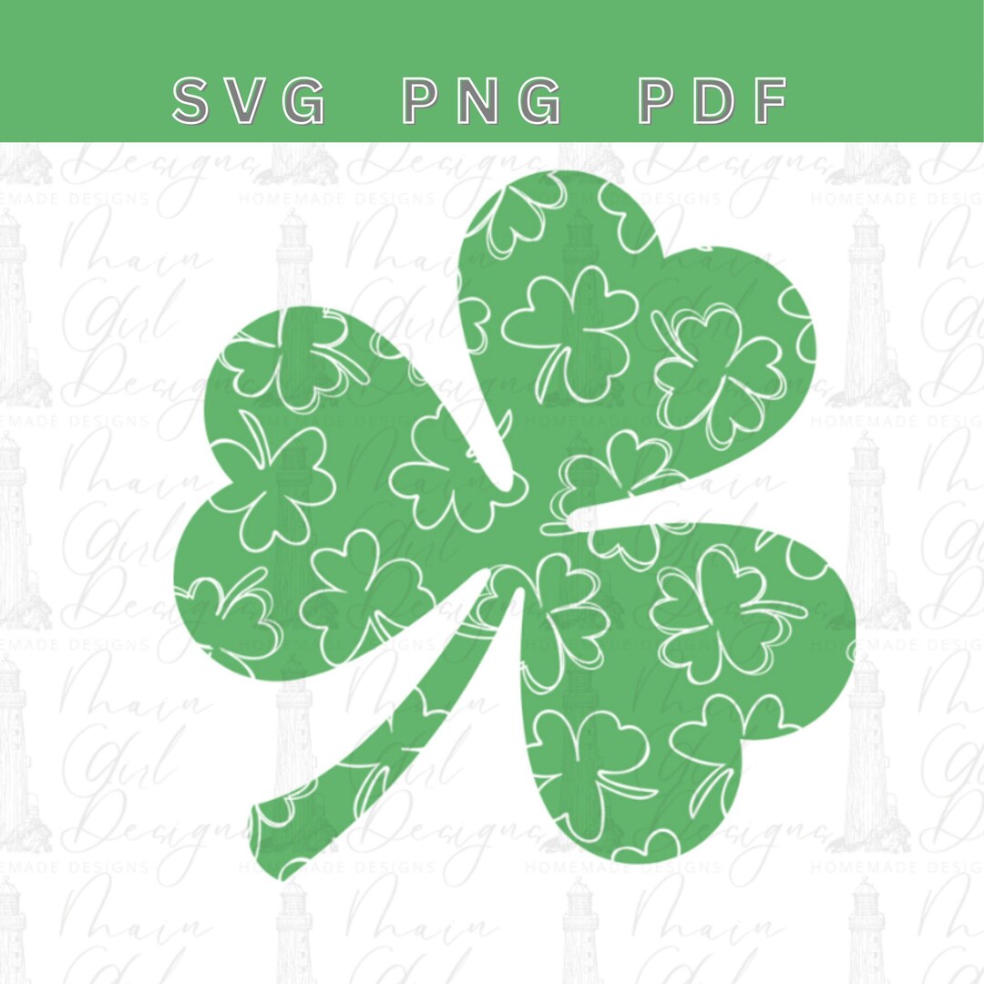 300 Dpi Png | Clover SVG| Shamrock SVG| St Patrick's Day SV| Lucky Svg ...