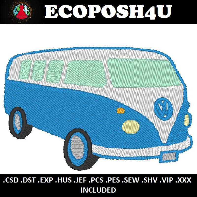 Vw Embroidery - Etsy