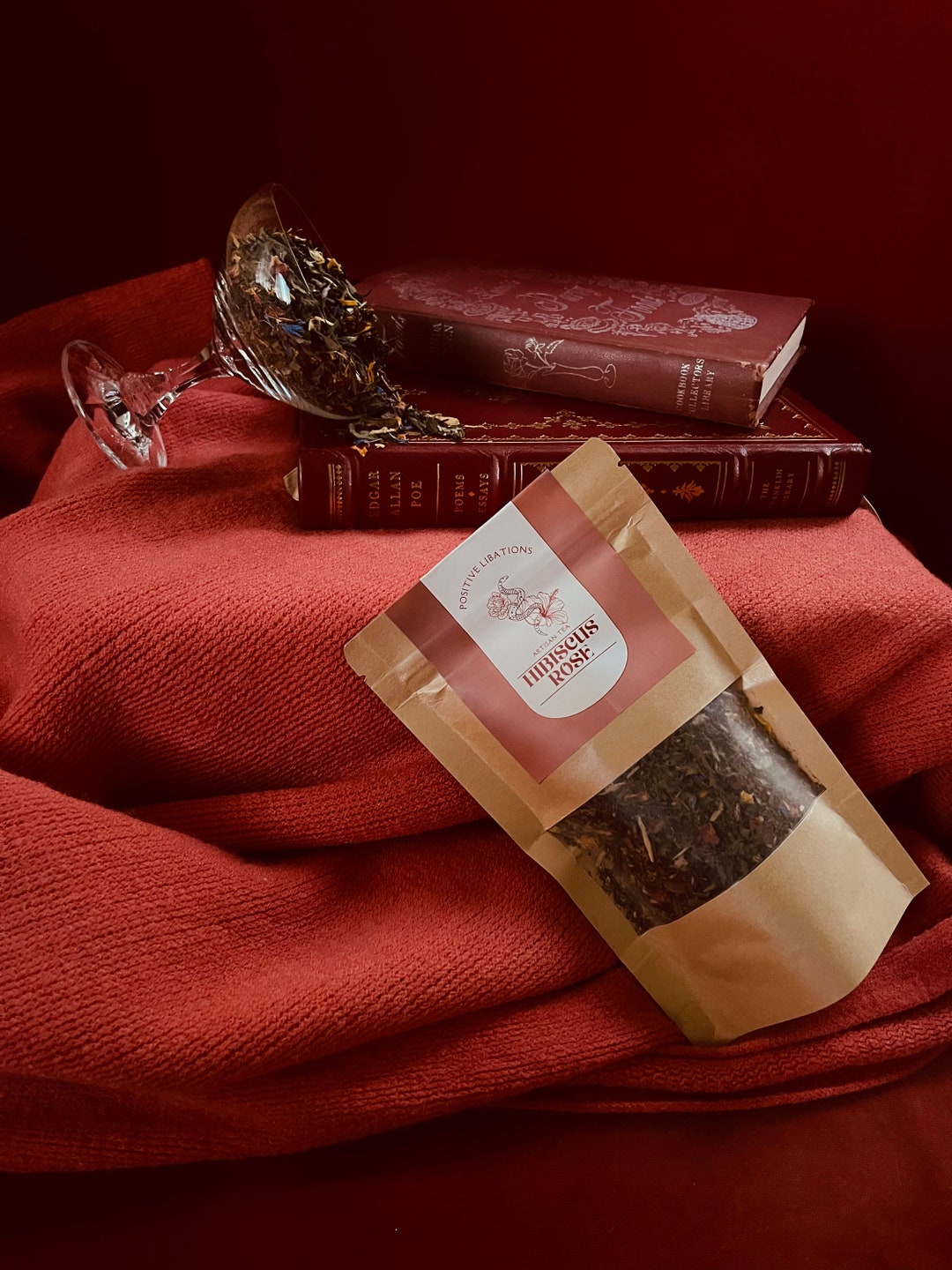 Hibiscus Rose Artisan Tea - Etsy