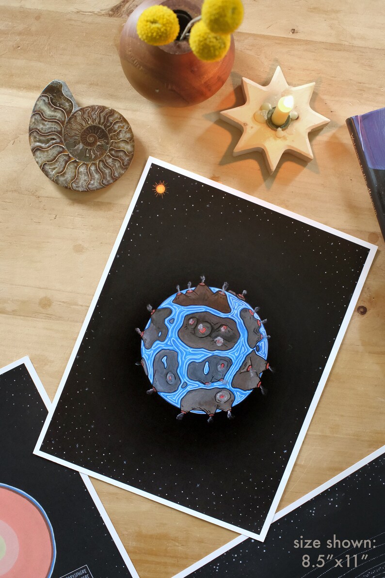 Chart No. 5 Impressionistic Geography Montessori Elementary First Great ...