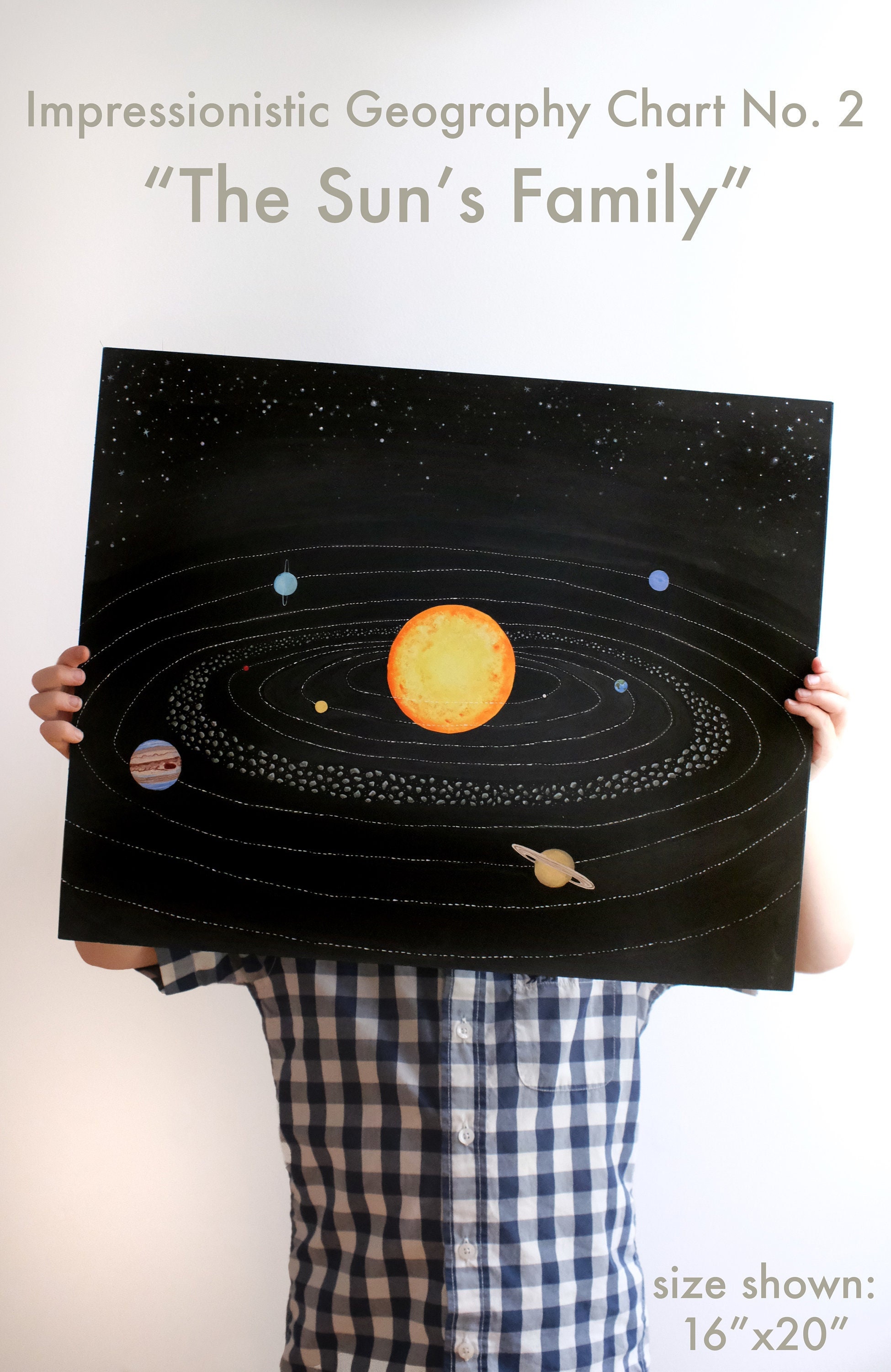 Chart No. 2 Impressionistic Geography Montessori Elementary First Great ...