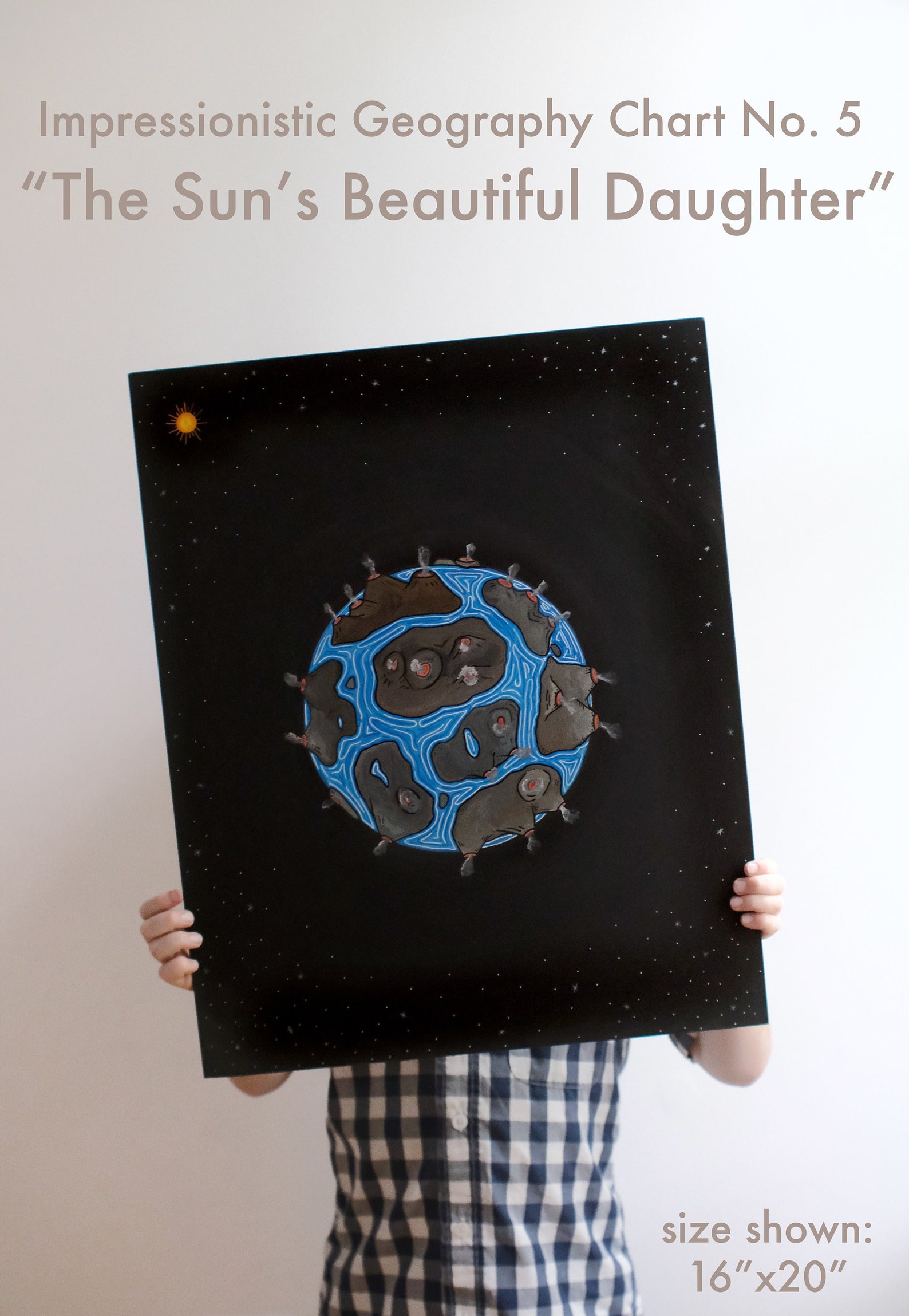 Chart No. 5 Impressionistic Geography Montessori Elementary First Great ...