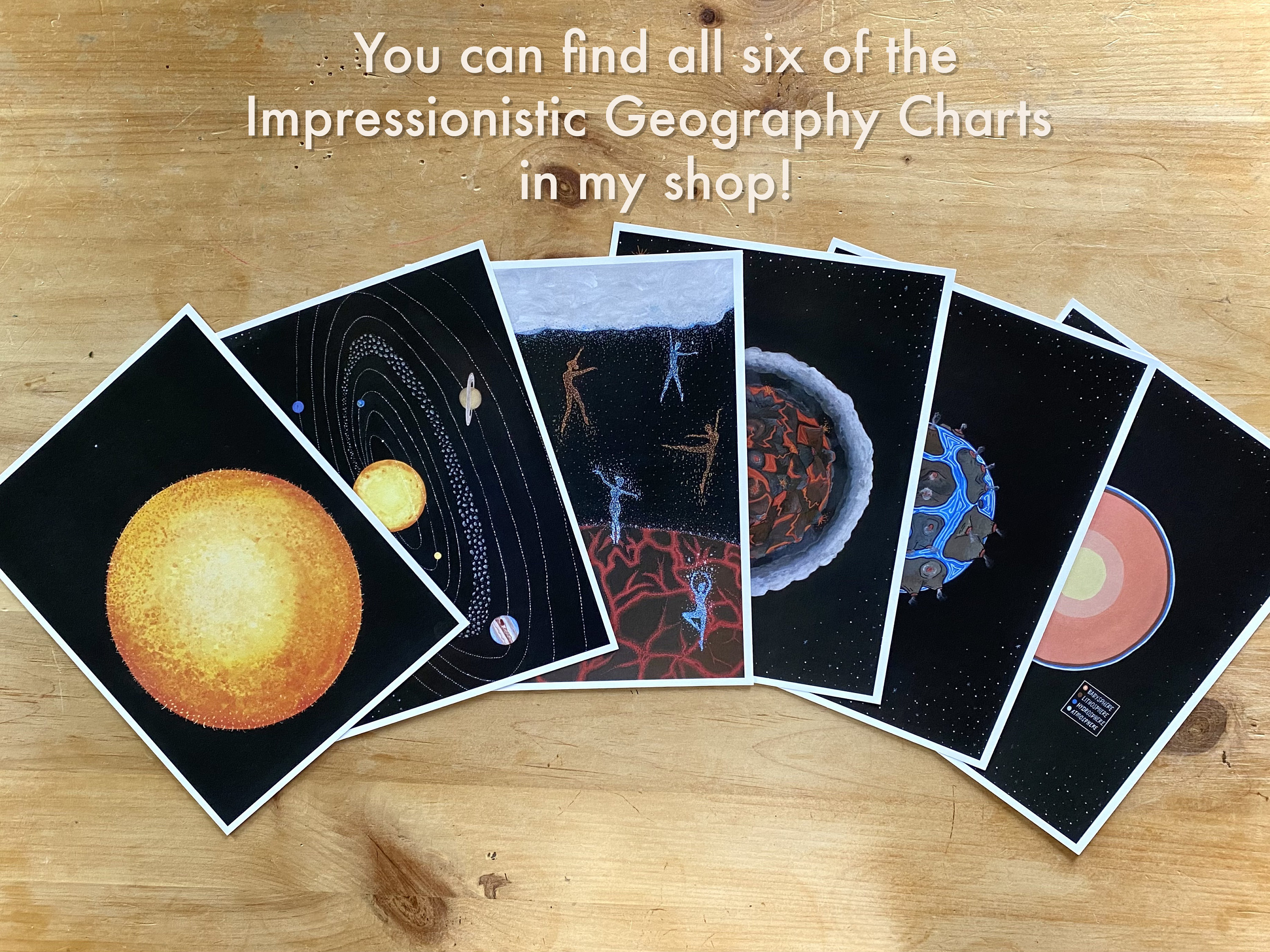 Chart No. 3 Impressionistic Geography Montessori Elementary First Great ...