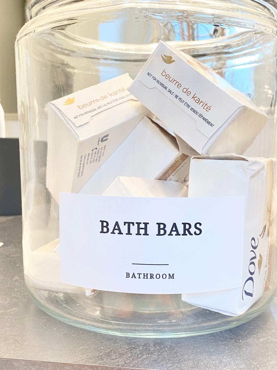 Bathroom Labels contemporary Design Water Resistant Custom Bathroom ...