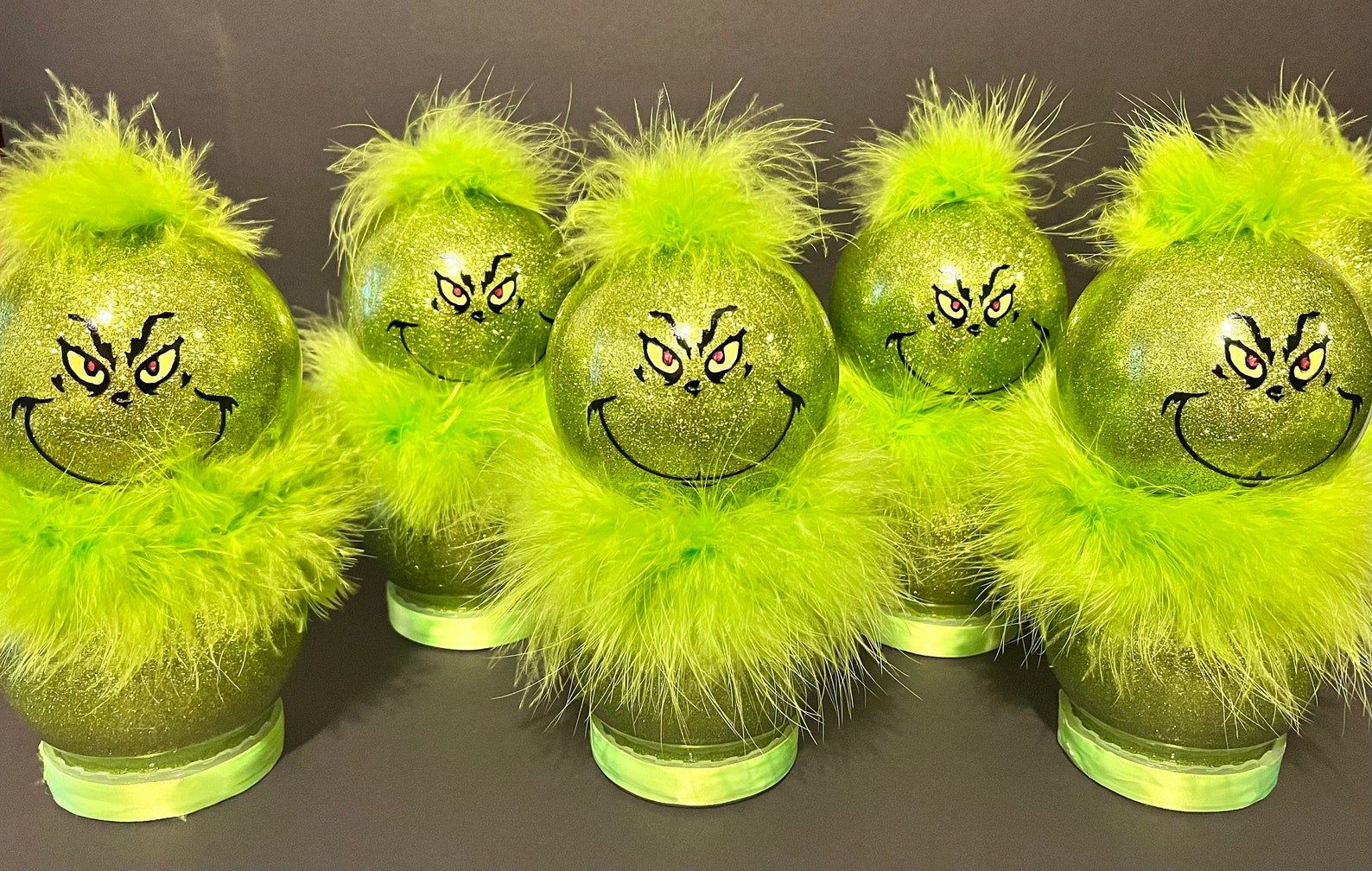 Drawing Inspiration From the Grinch, This Delightful Light-up Decor ...