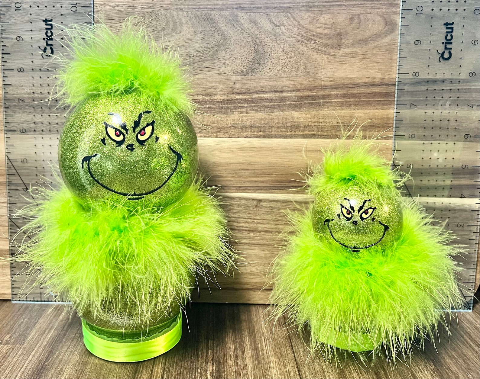 Drawing Inspiration From the Grinch, This Delightful Light-up Decor ...
