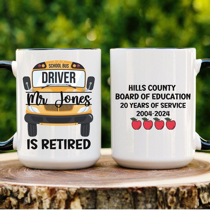Bus Driver Retirement Card - Etsy