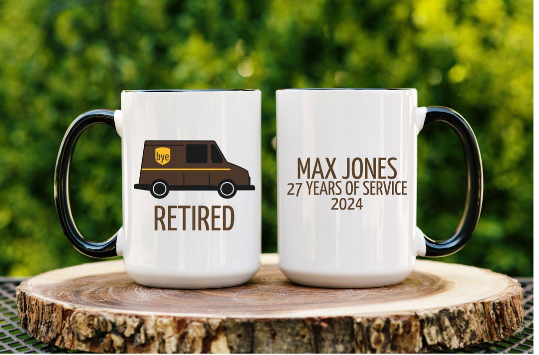 Delivery Driver Retirement Gift for Men or Women Retiring UPS Driver ...