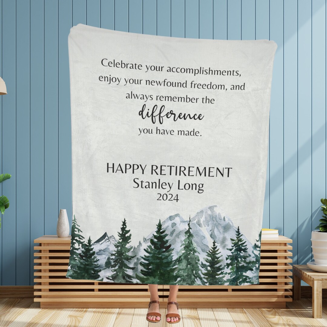 Retirement Gift for Men Custom Mens Retirement Gift Coworker Boss Uncle ...