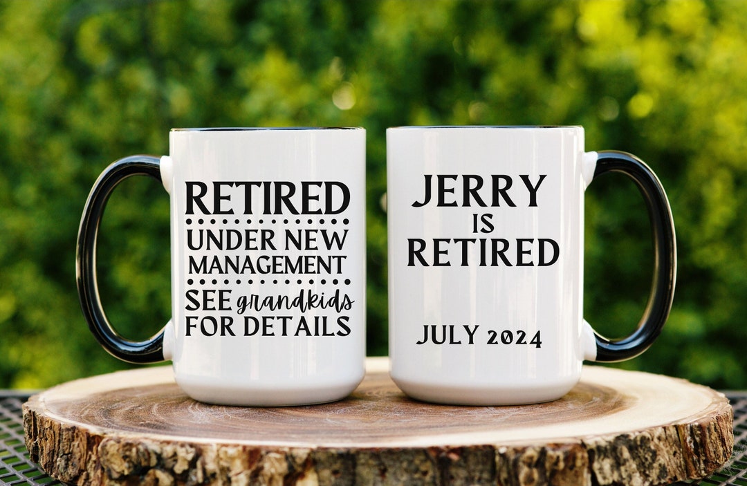 Retirement Mug for Men Gift for Retiring Coworker Boss Retirement Mug ...