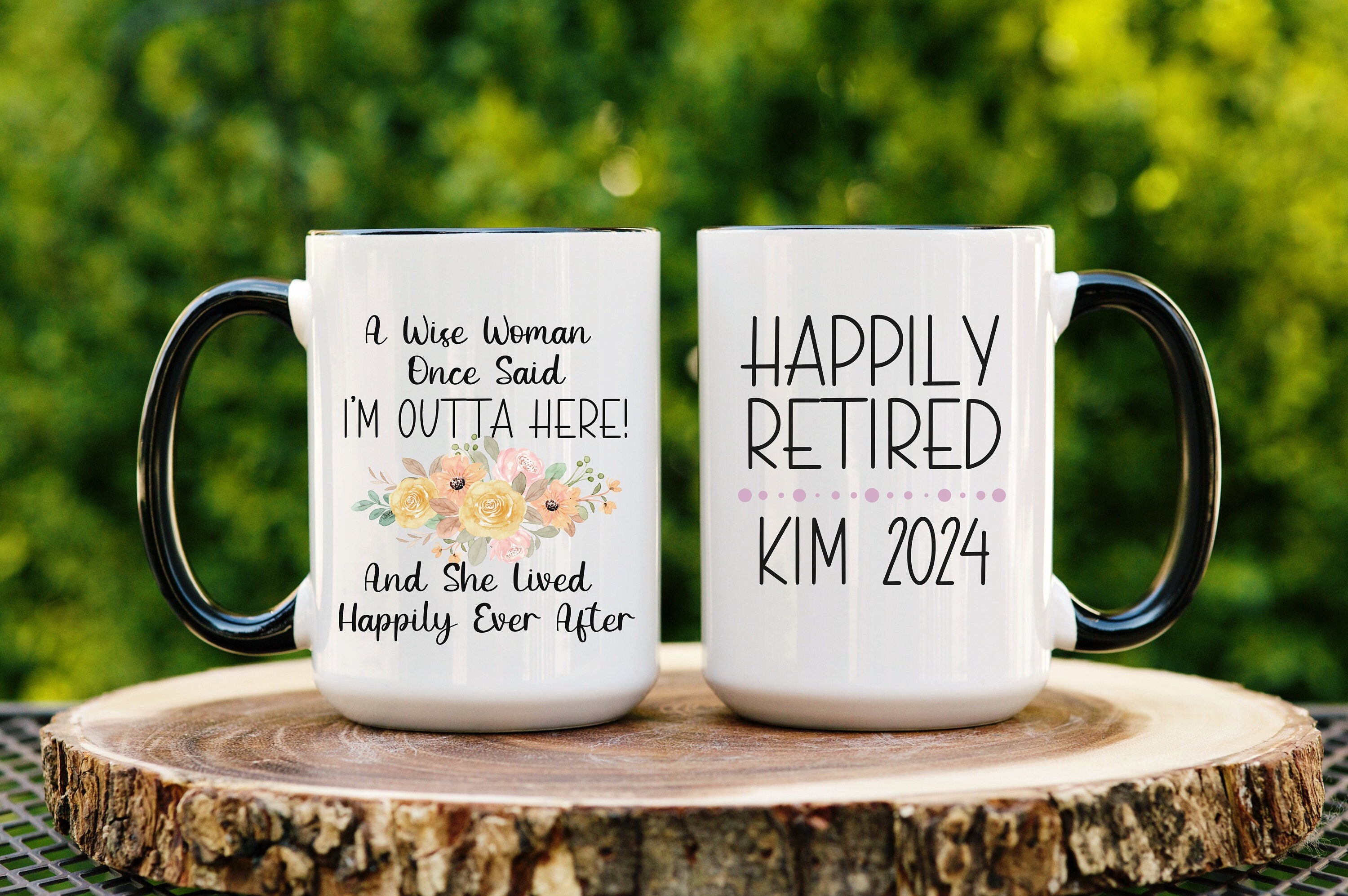 A Wise Woman Once Said Retirement Mug Women Custom Mug Retiring ...