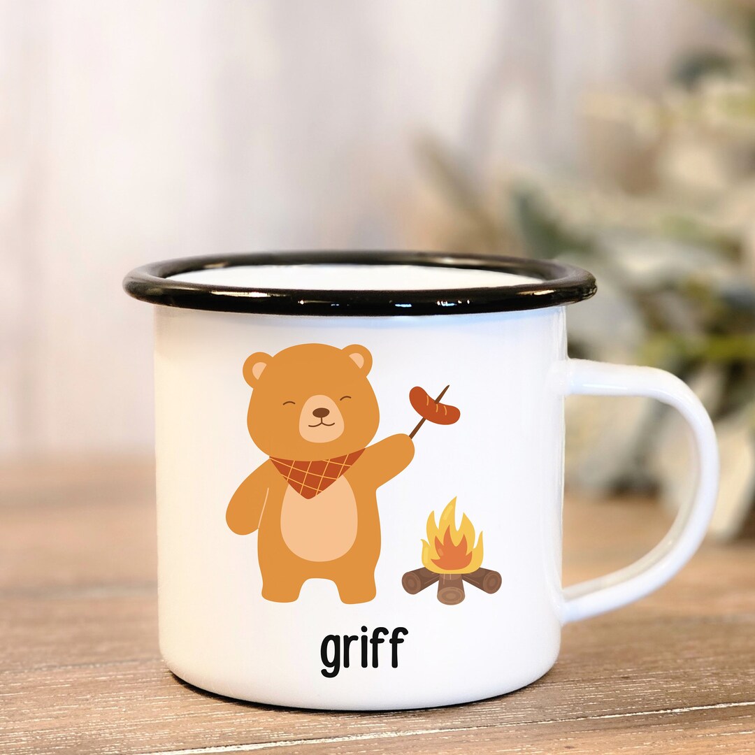 Camping Critters Personalized Camping Mug for Kids Shatterproof Cup ...