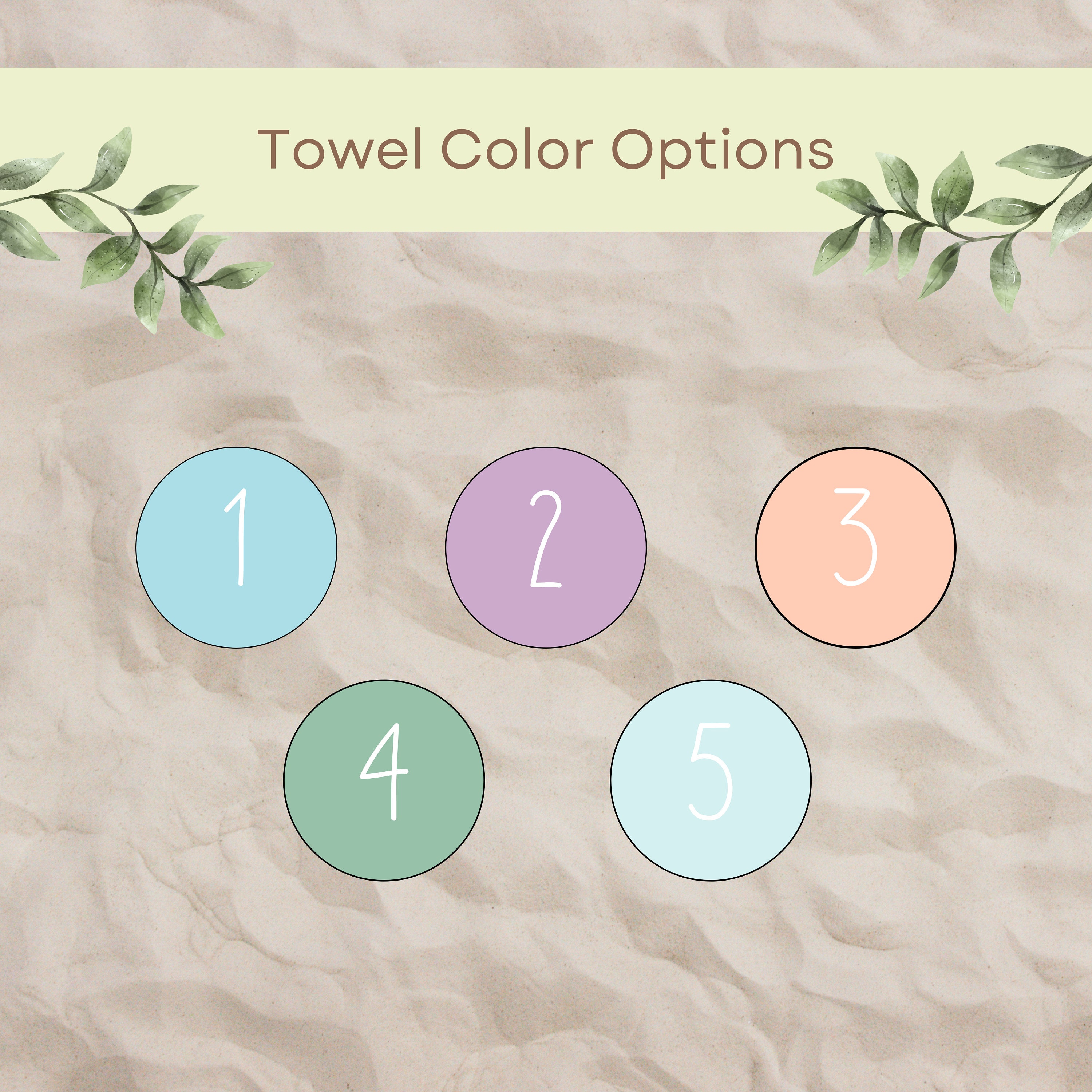 Swim Towel Pastel Color Towel With Name Summer Birthday Gift Girls ...