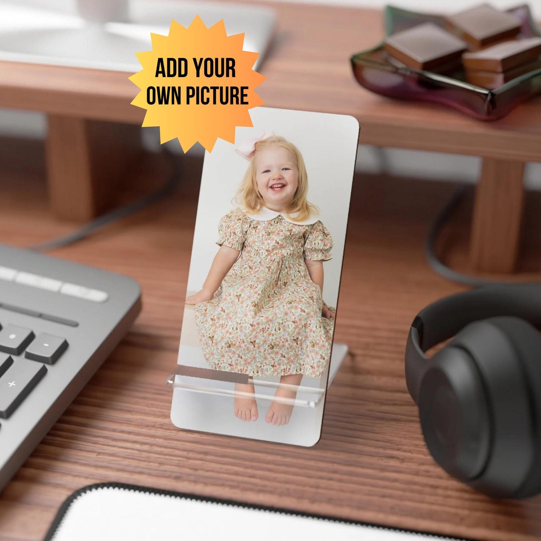 Personalized Phone Stand, Custom Picture Phone Stand, Gift for ...