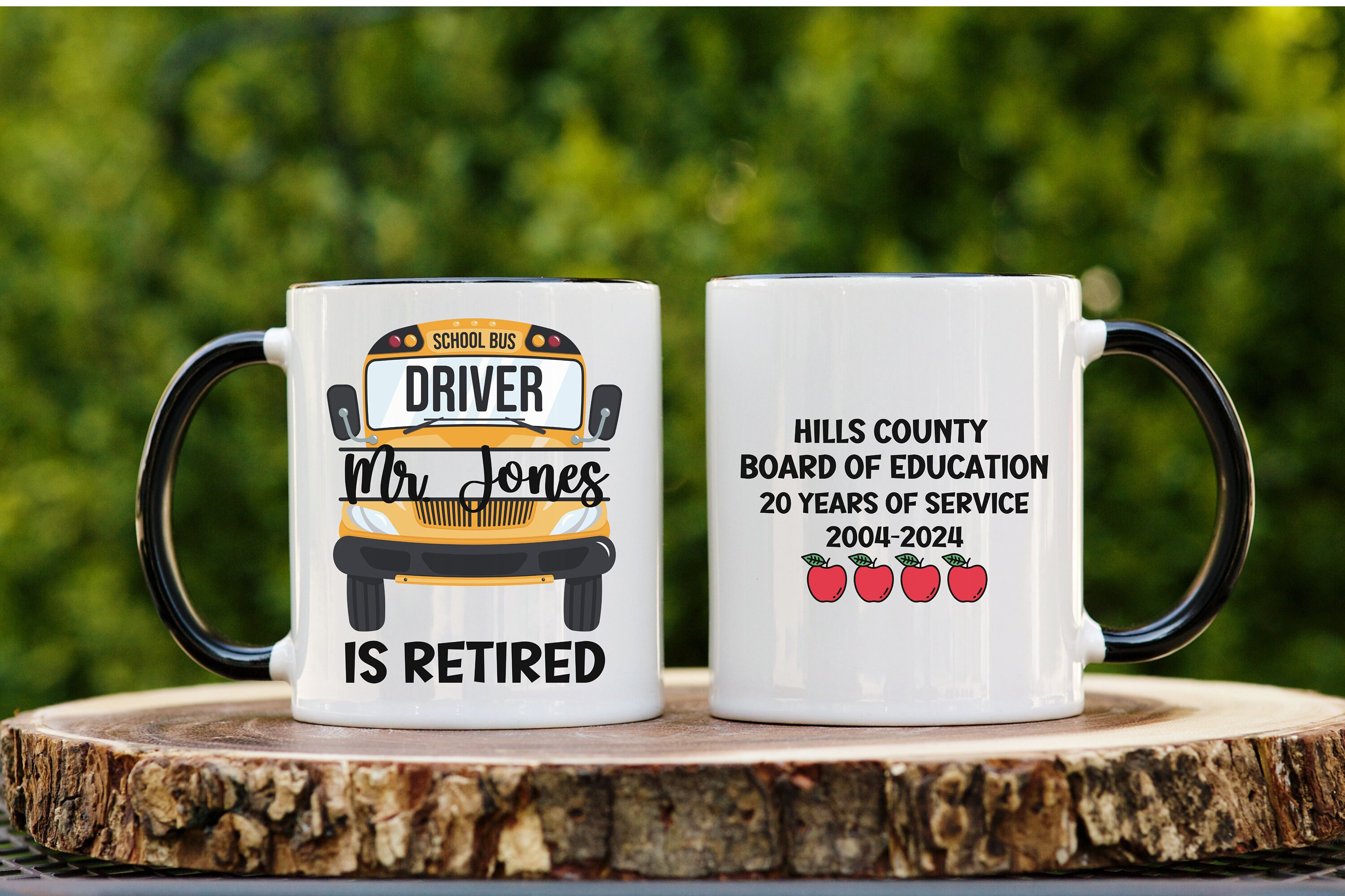 School Bus Driver Retirement Gift for Men or Women Retiring Bus Driver ...