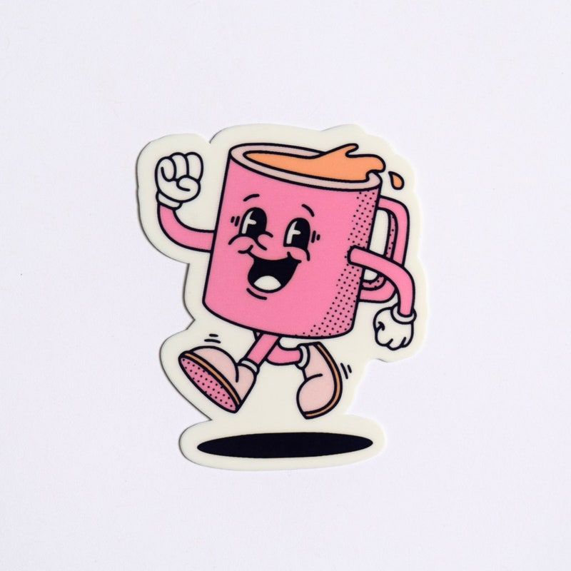 Coffee Cup Stickers - Etsy