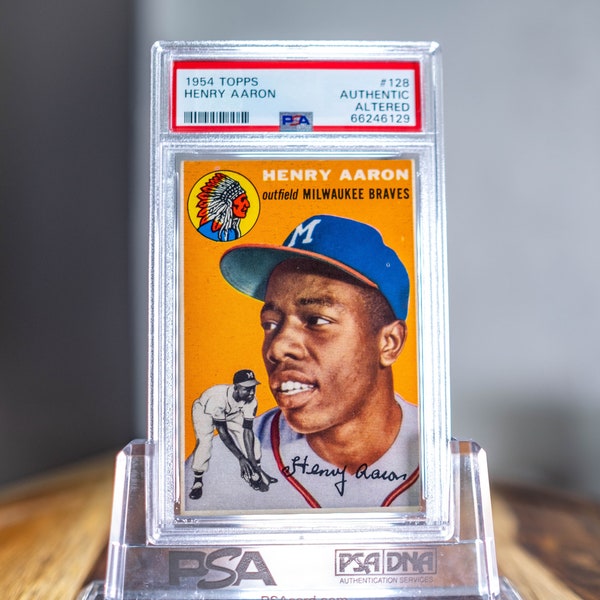 Henry Aaron Rookie - Etsy