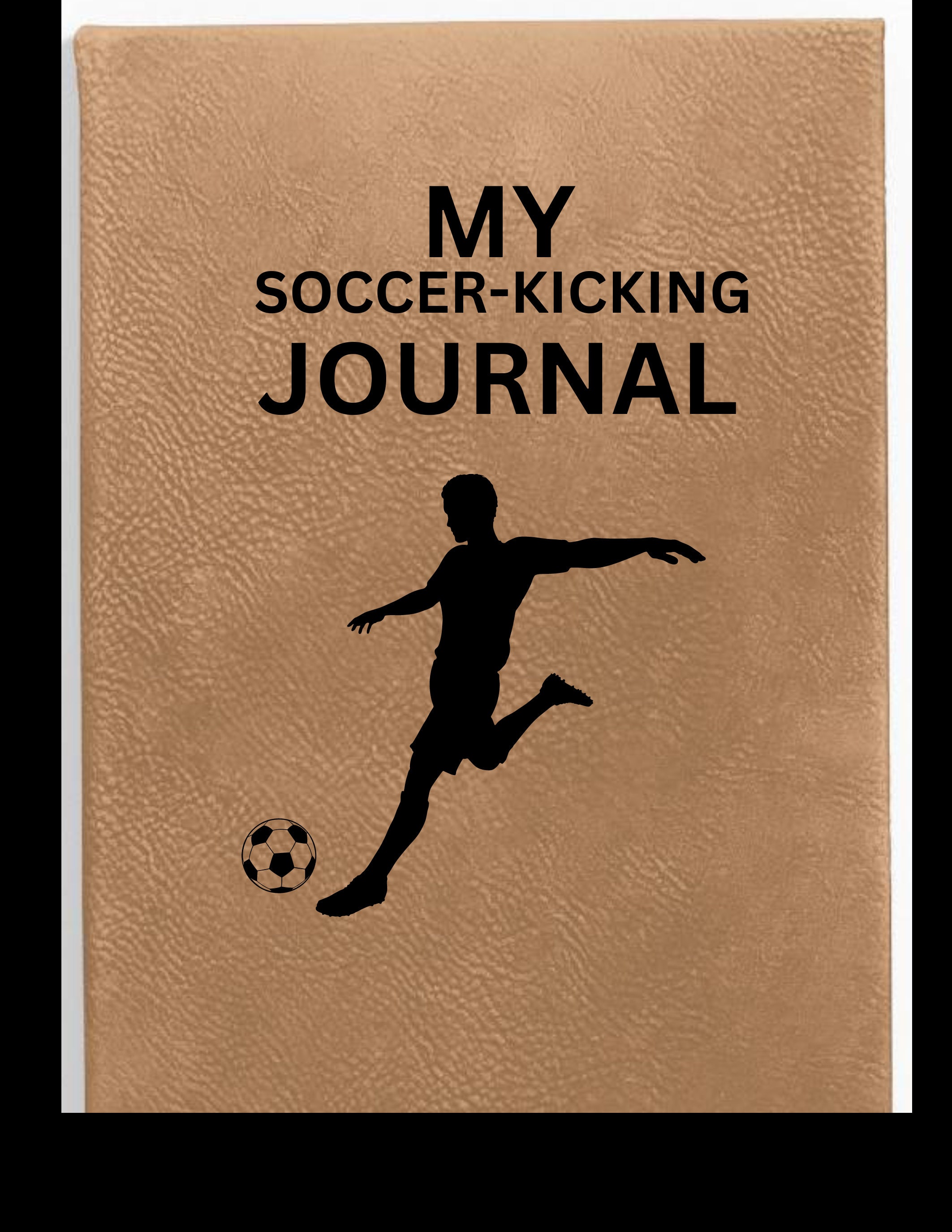 My Soccer-kicking Journal, Personalized Soccer Journal, Soccer Player ...