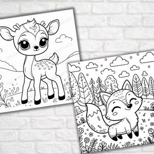 Cute Coloring Pages for Kids and Adults, Printable Coloring Sheets ...