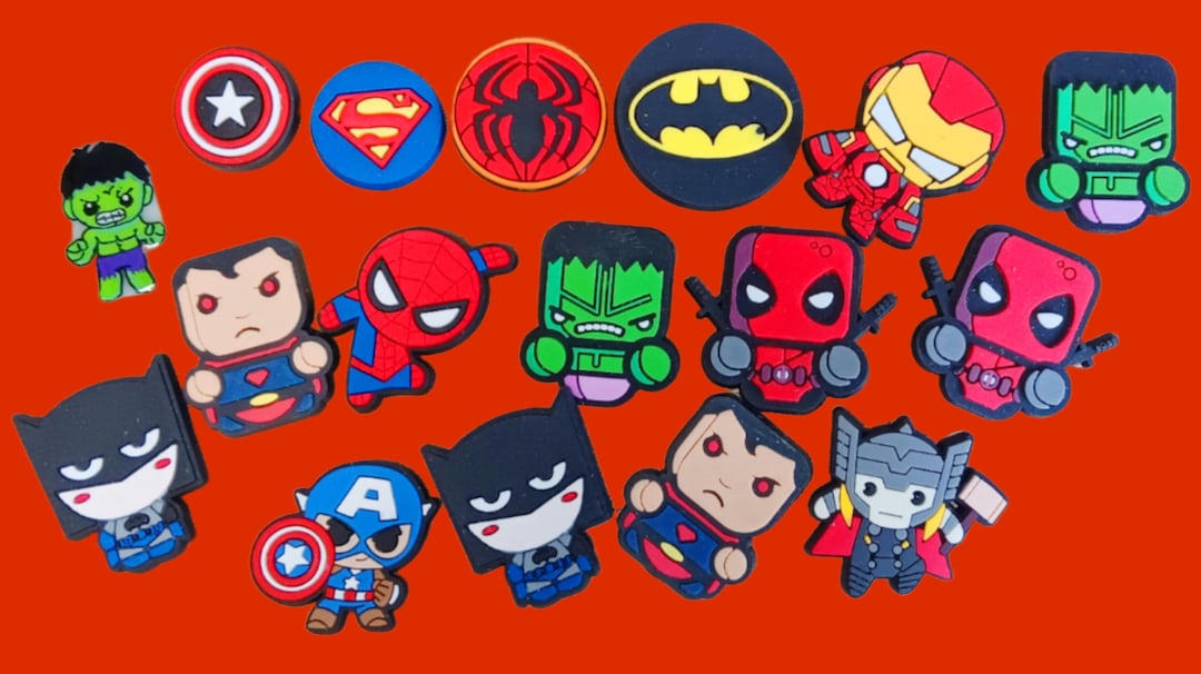 Marvel Jibbitz for Crocs - Etsy