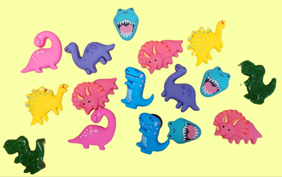 Dinosaur Crocs Jibbitz Charms - Etsy