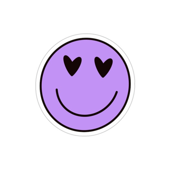 Cute Purple Smiley Faces