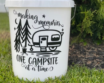 Camping LED Light Bucket Kit With Remote Check Out All Decal ...