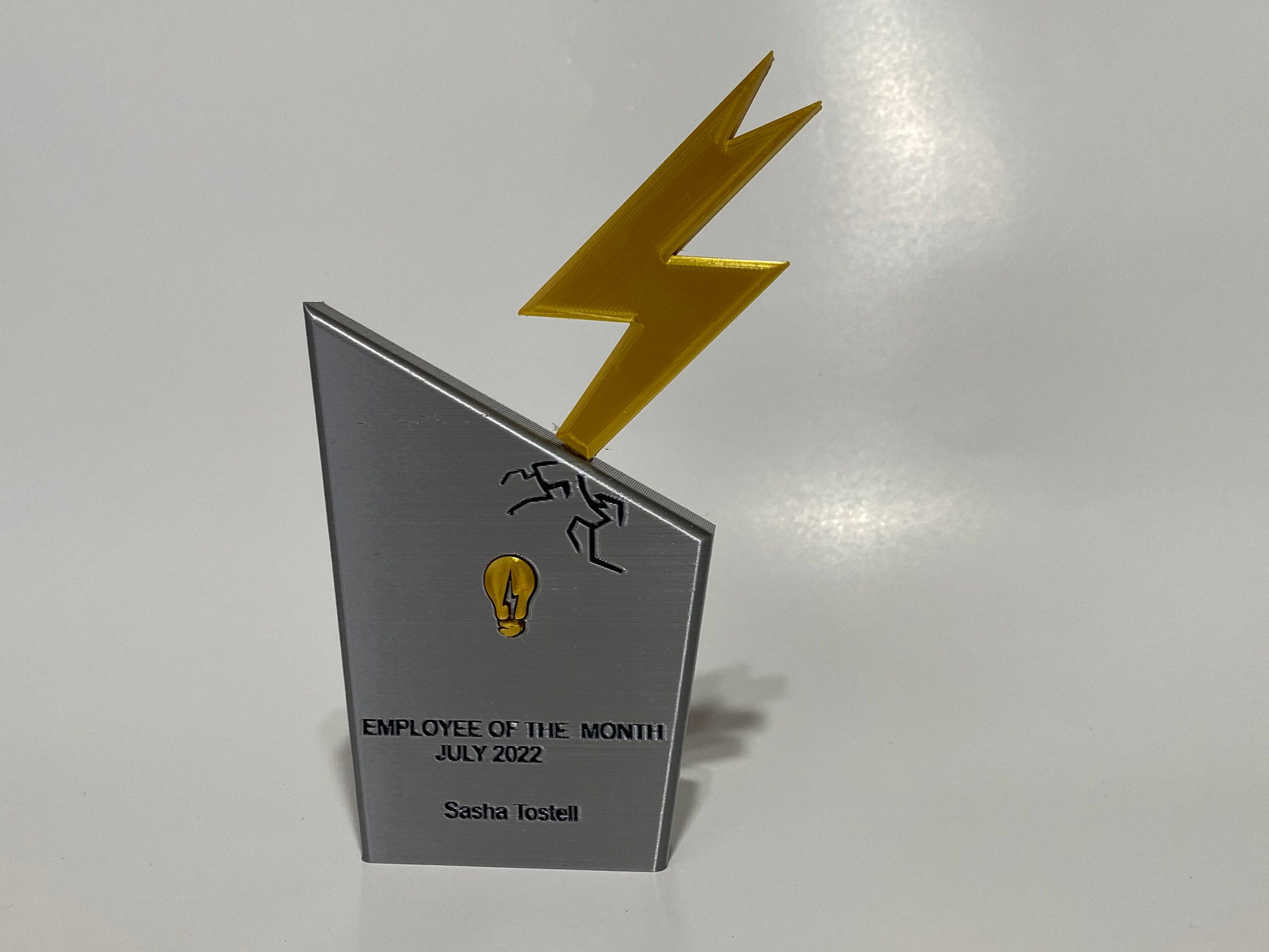 Custom 3D Printed Trophy - Etsy